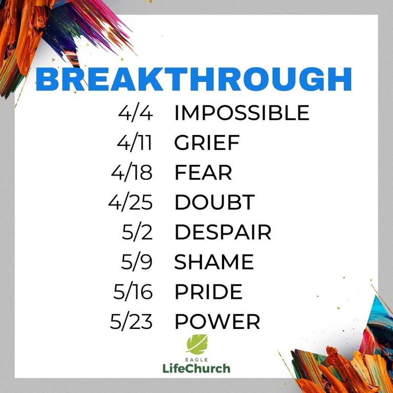 Breakthrough Pride - Eagle LifeChurch